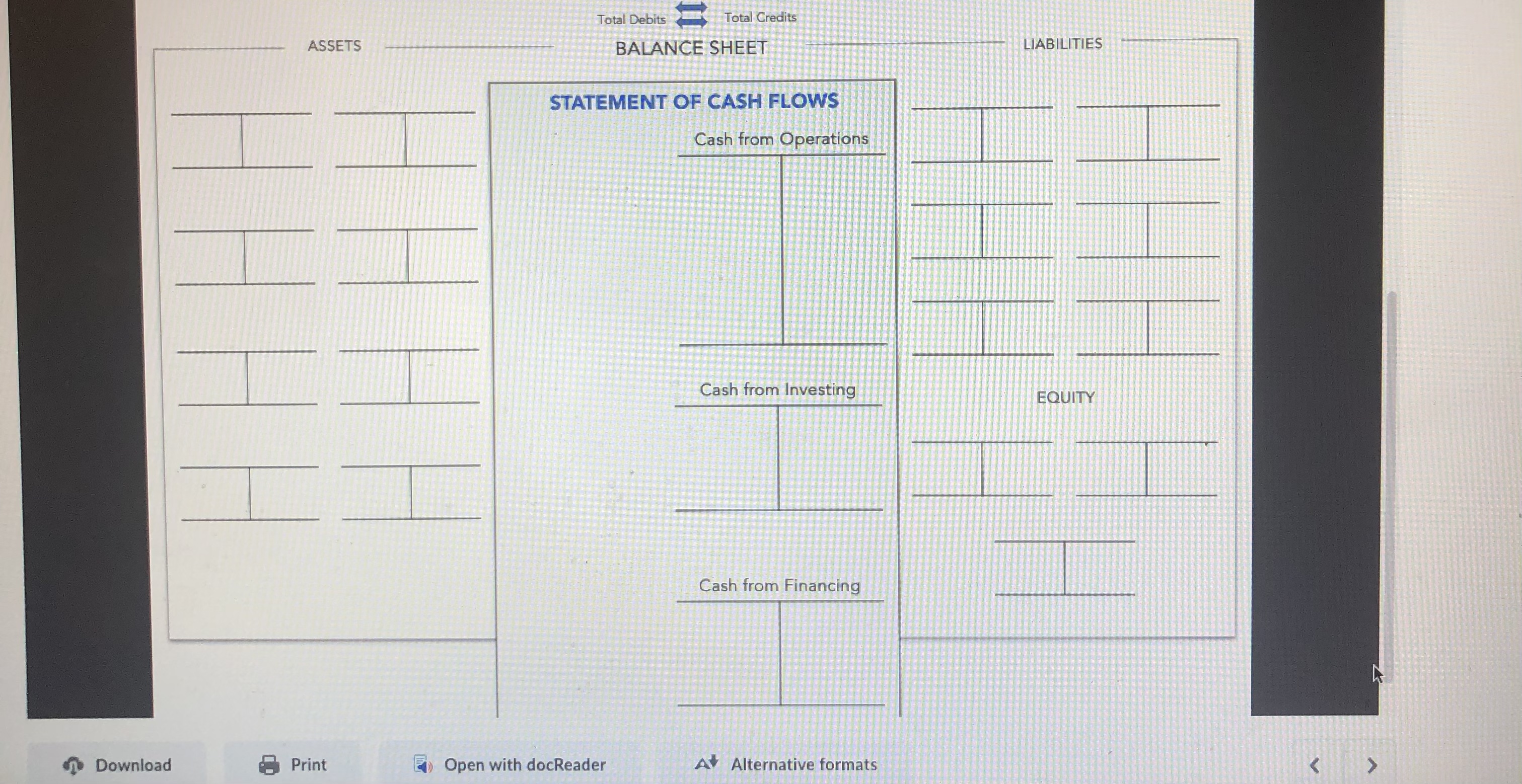 Solved \begin{tabular}{lrr} Accounts payable & $65,200 & | Chegg.com
