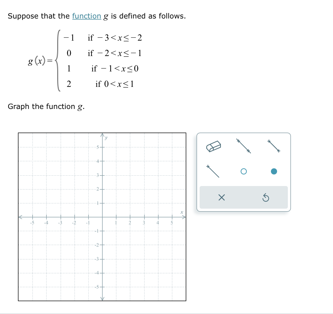 Solved Suppose that the function g is defined as follows. | Chegg.com