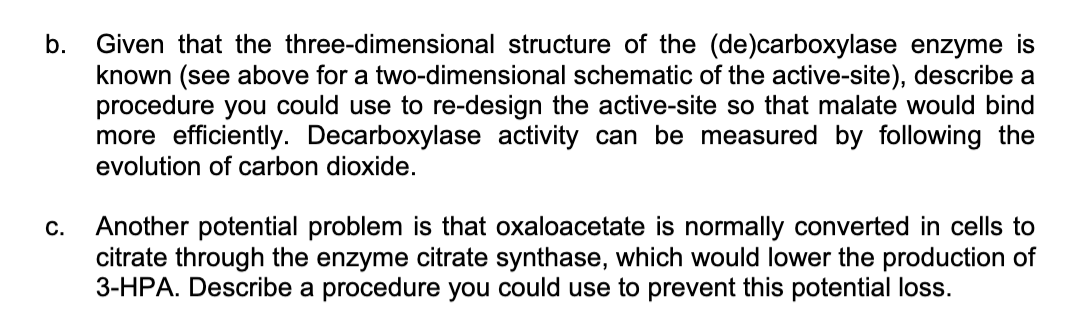 Solved 5. 3-hydroxypropionic acid (3-HPA) is a platform | Chegg.com