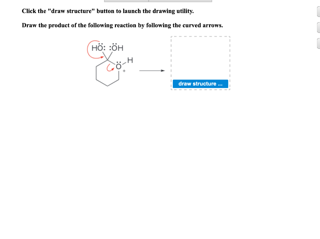 Solved Click The Draw Structure Button To Launch The 