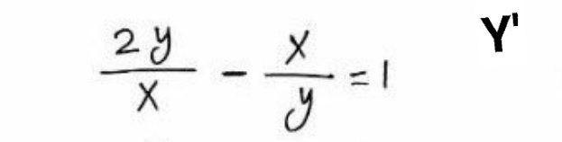 Solved Y' 2 y х Х y ģ 11 | Chegg.com