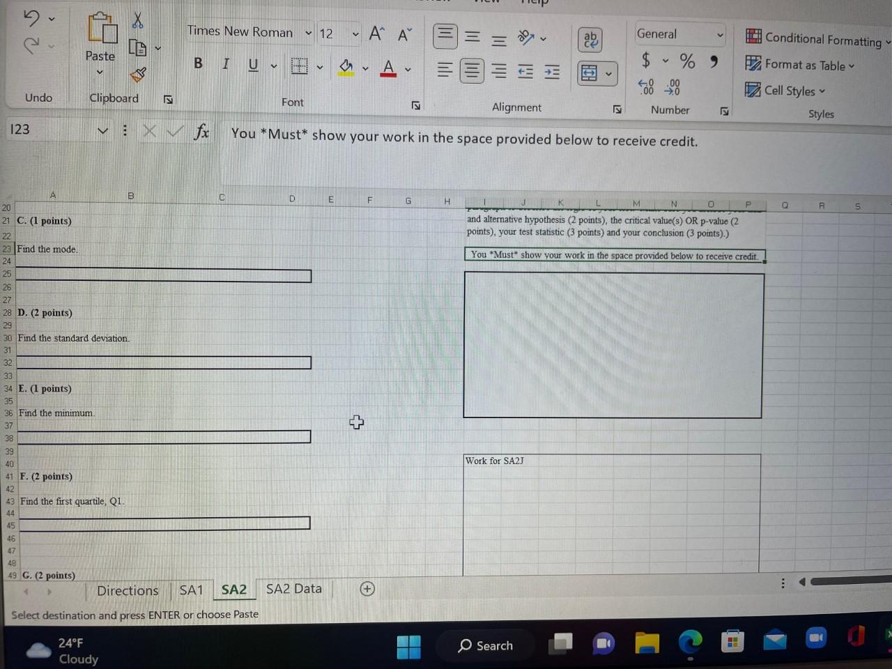 Explain the shape of the data. Is it symmetrical or | Chegg.com