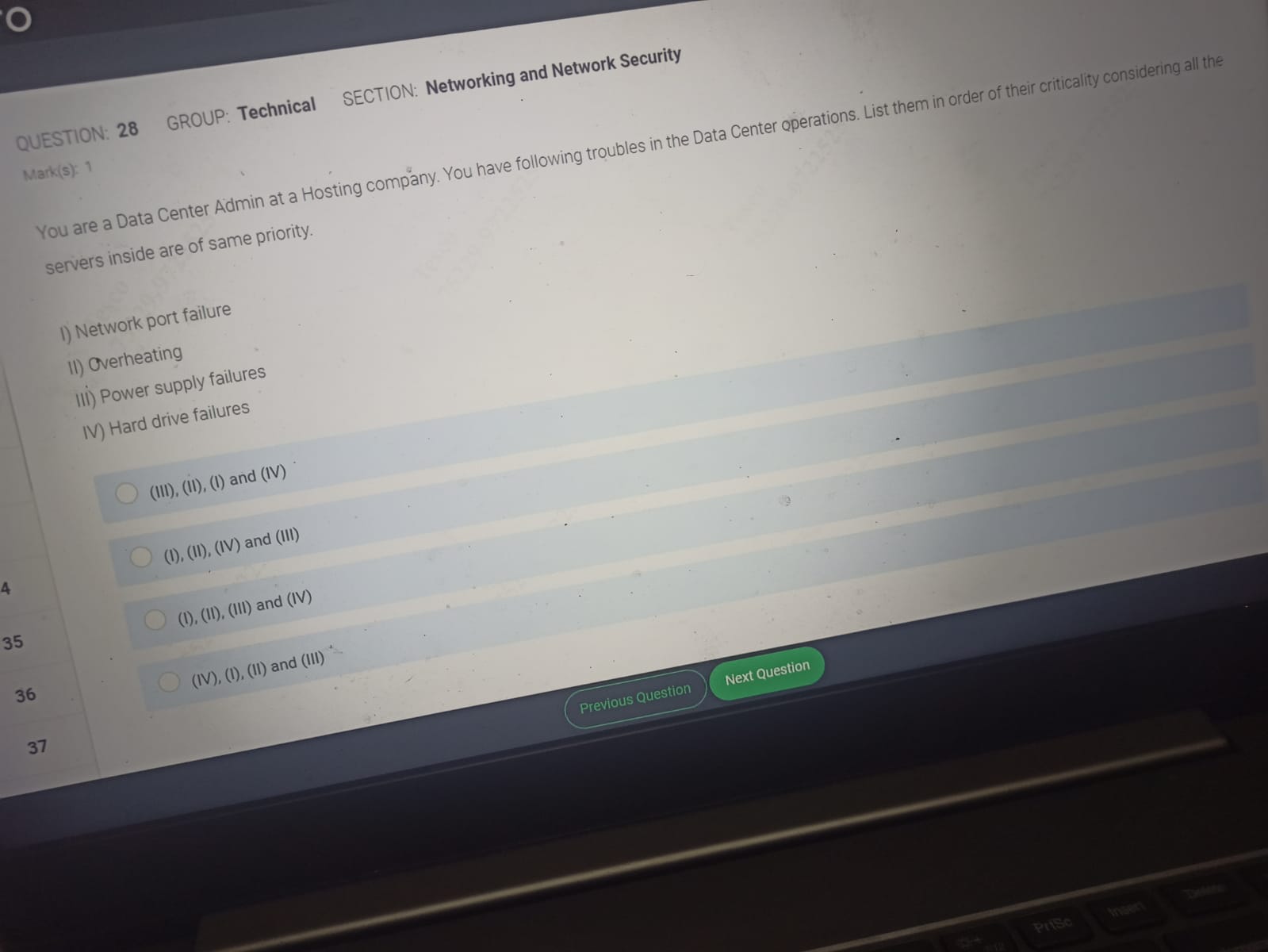 Solved You are a Data Center Admin at a Ho servers inside | Chegg.com
