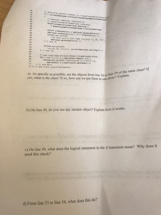 Solved 2 Consider the following program: (5pts each, total | Chegg.com