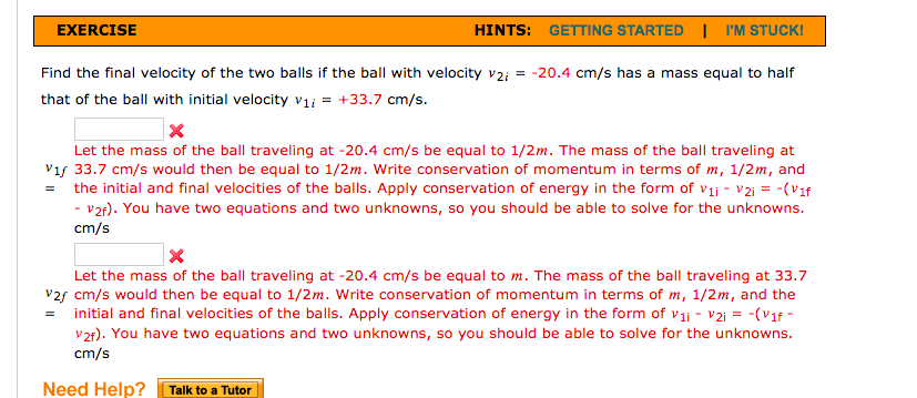 Solved EXERCISE HINTS: GETTING STARTED I'M STUCK! Find the | Chegg.com