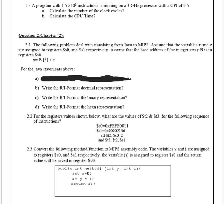 Solved I need help with the following assignment with steps | Chegg.com