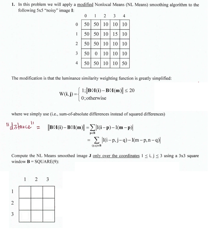 1. In this problem we will apply a modified Nonlocal | Chegg.com