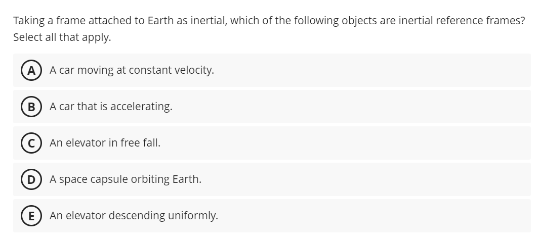 Solved Taking a frame attached to Earth as inertial, which | Chegg.com
