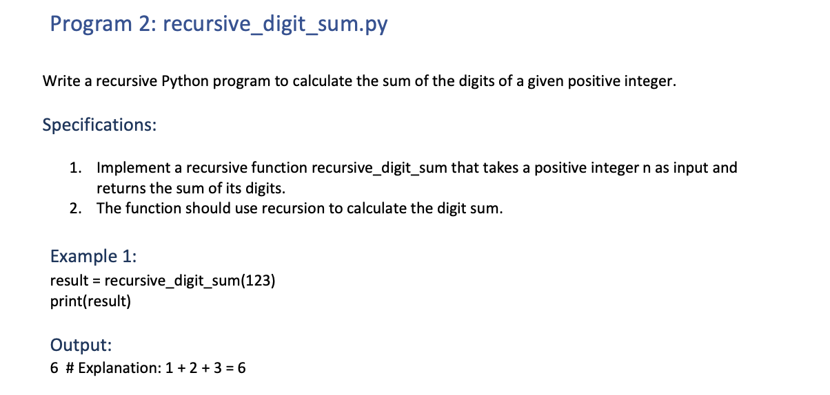 Program 1: power_of_two.py Write a program that gets | Chegg.com