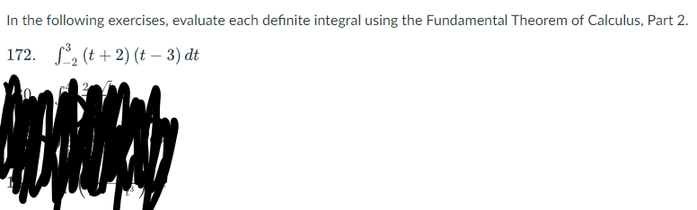 Solved In the following exercises, evaluate each definite | Chegg.com