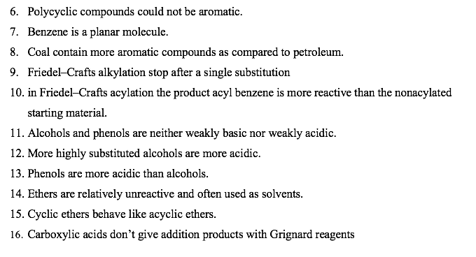 Solved 6. Polycyclic compounds could not be aromatic. 7. | Chegg.com