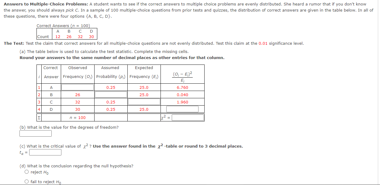 Solved Answers to Multiple-Choice Problems: A student wants | Chegg.com