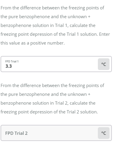 From the difference between the freezing points of | Chegg.com