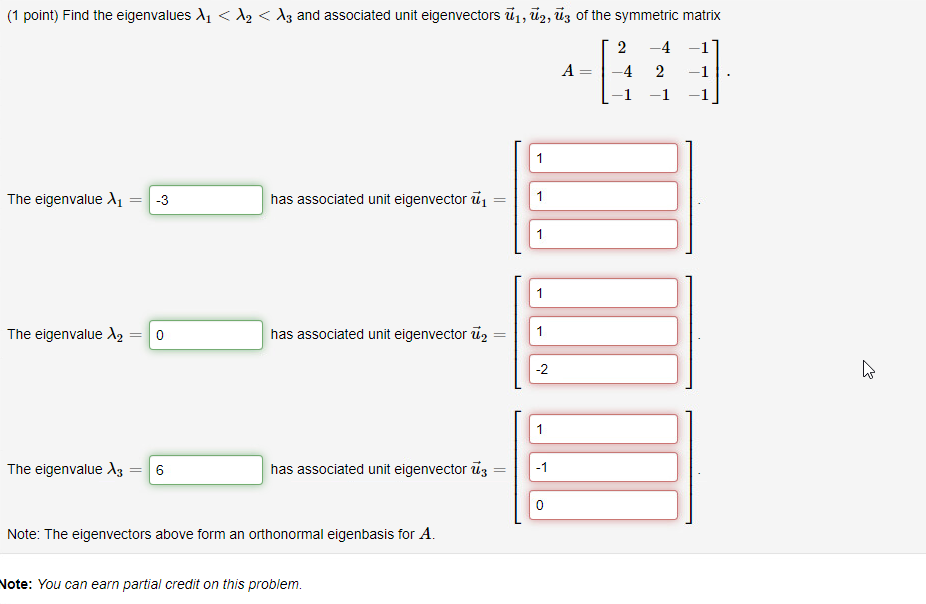 Solved Find The Eigenvalues λ1 3813
