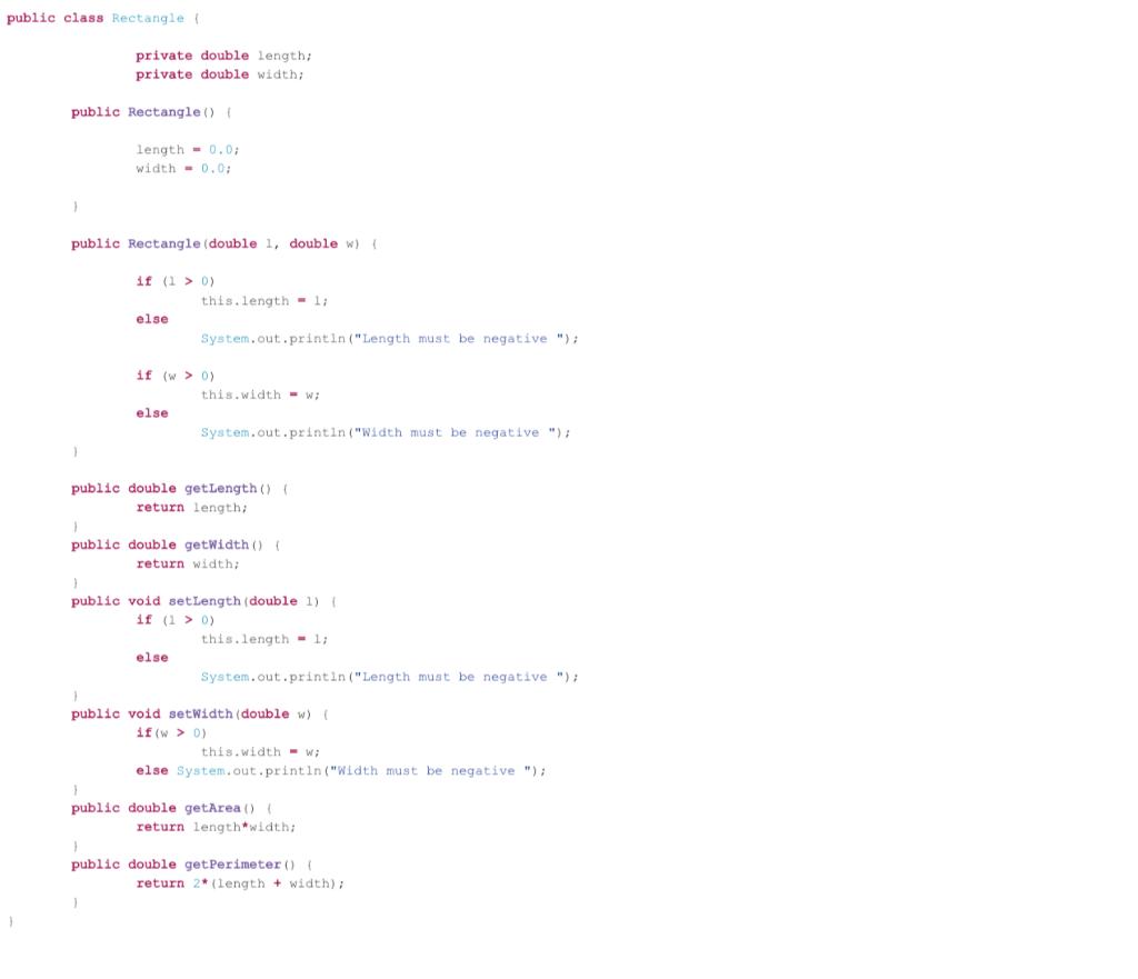 Solved following: 1: One integer data field named | Chegg.com