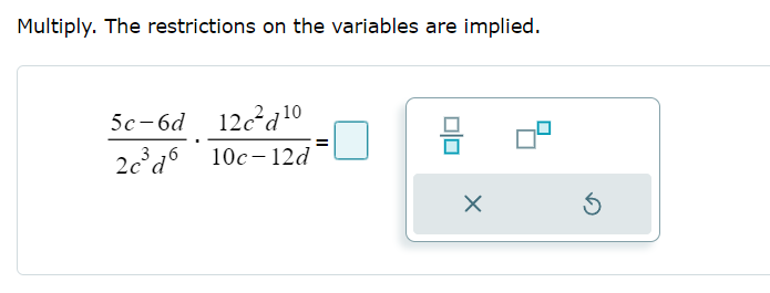 Solved Determine the real-valued restrictions on the | Chegg.com
