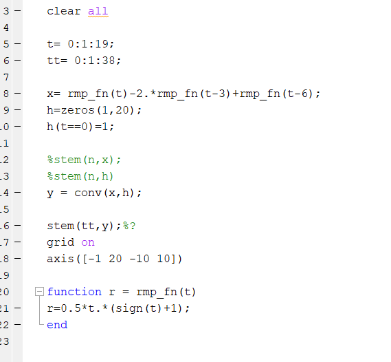 Solved How do I increse the sampling rate of this code to | Chegg.com