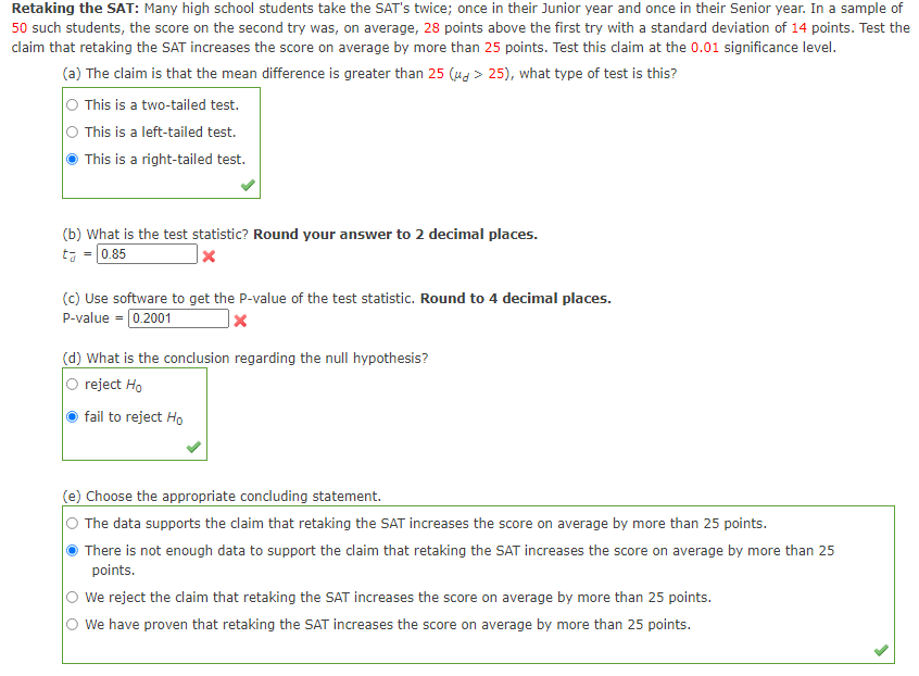 Solved Can someone correct this and show me where I went | Chegg.com