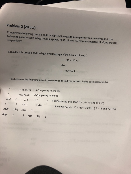 Solved Problem 3 (20pts): Write a short program to use | Chegg.com