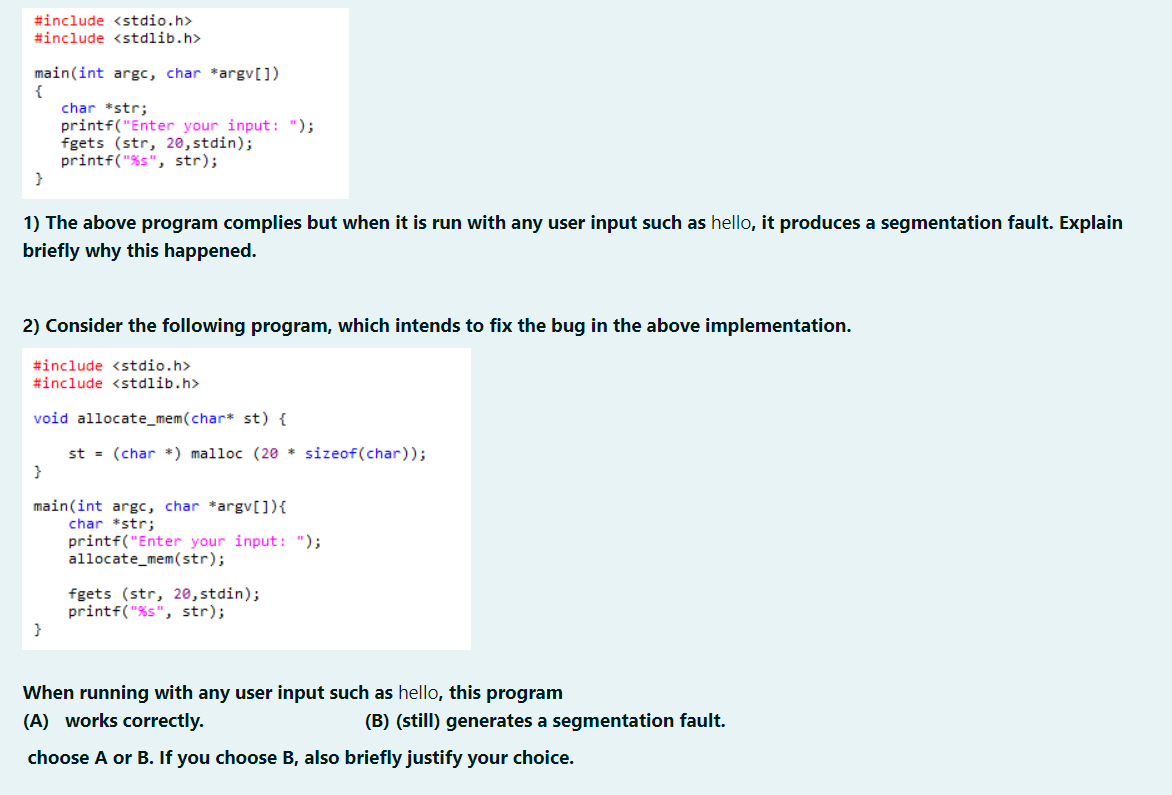 Solved #include #include main(int argc, char *argv[]) { | Chegg.com
