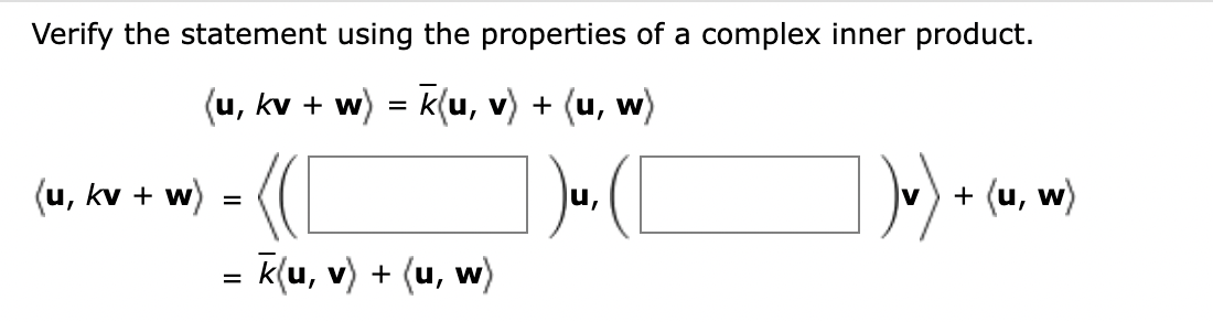 Solved Verify the statement using the properties of a | Chegg.com