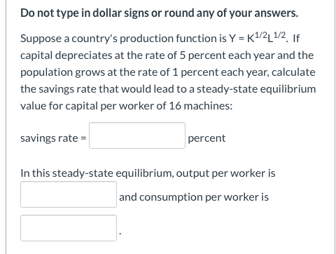 Solved Do not type in dollar signs or round any of your | Chegg.com