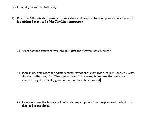 Inheritance and Polymorphism Exercise Consider the | Chegg.com
