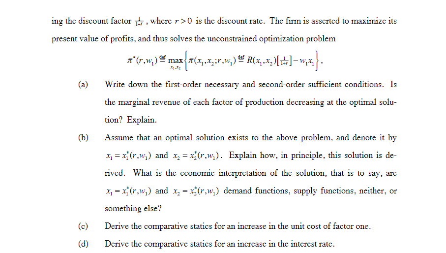 4. Consider a monopolistic firm that purchases one | Chegg.com