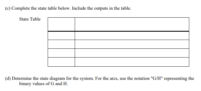 Solved Consider The Following Synchronous Digital System