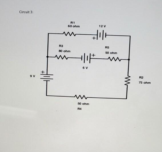 A)Label each circuit to identify loops and | Chegg.com