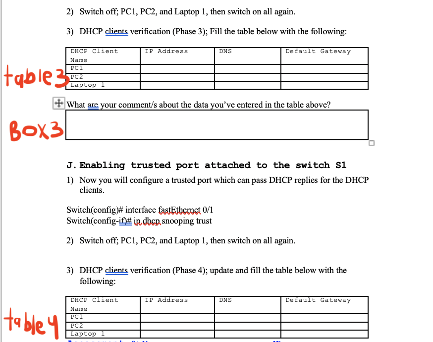 Solved please provide me with answers for Box 1, Box 2, Box | Chegg.com