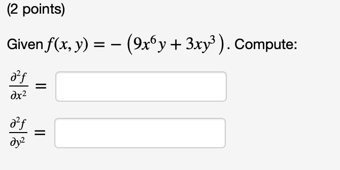 Solved (2 points) | Chegg.com