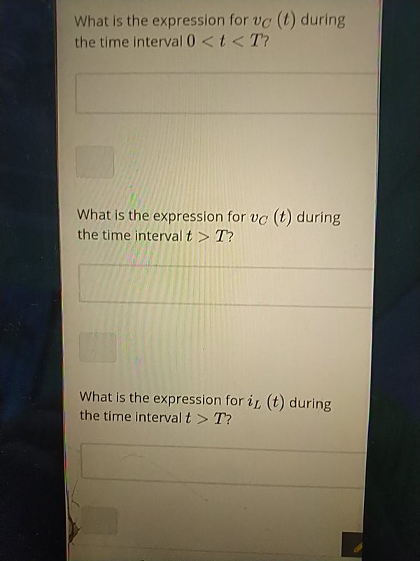 In this problem we investigate the time response of | Chegg.com
