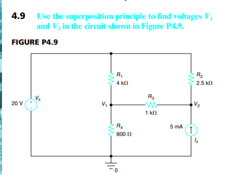 Solved I have V1 calculated already -- how do I find V2? | Chegg.com