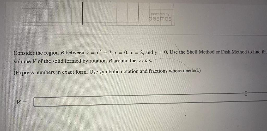 Solved Graph y = x2 + 7 using the graphing utility. y = 14 у | Chegg.com