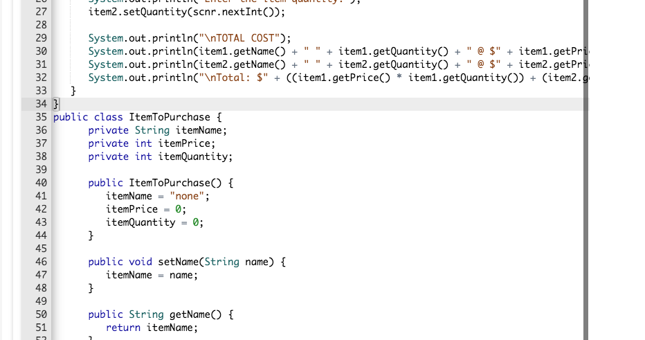 Solved Why am I getting this when I have the everything | Chegg.com