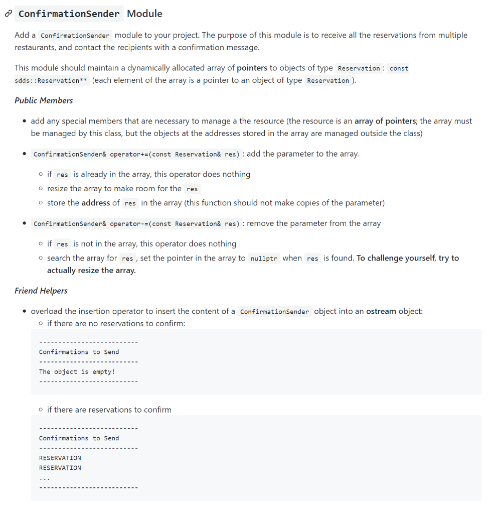 Hi, I need some help creating the Restaurant and | Chegg.com