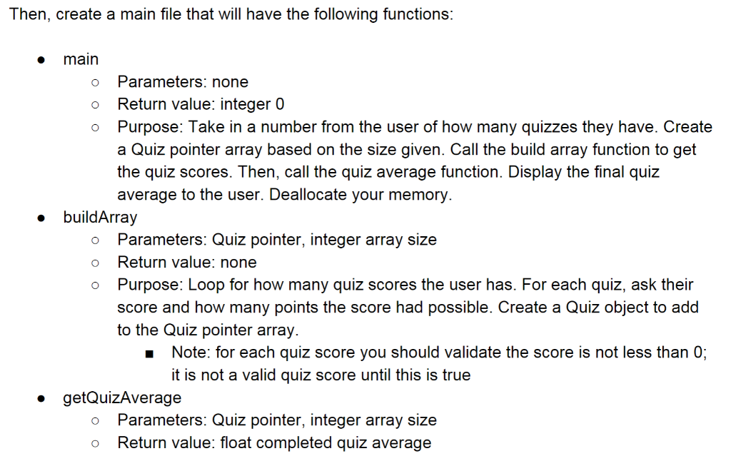 Solved I Do Not Know How To Code This C Assignment So If
