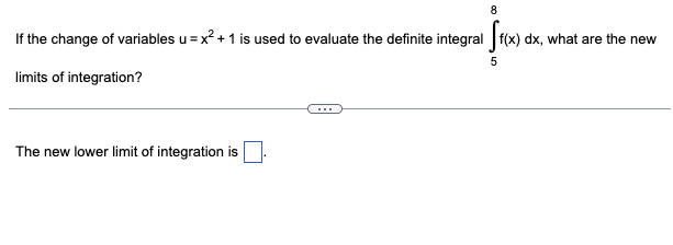 Solved If the change of variables u=x2+1 is used to evaluate | Chegg.com