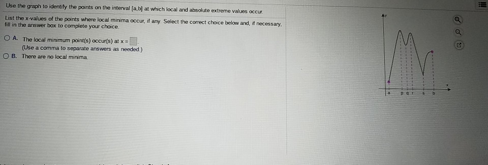 Solved Sketch the graph of a function that has an absolute | Chegg.com