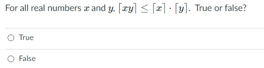 Solved For all real numbers x and y, [ay]