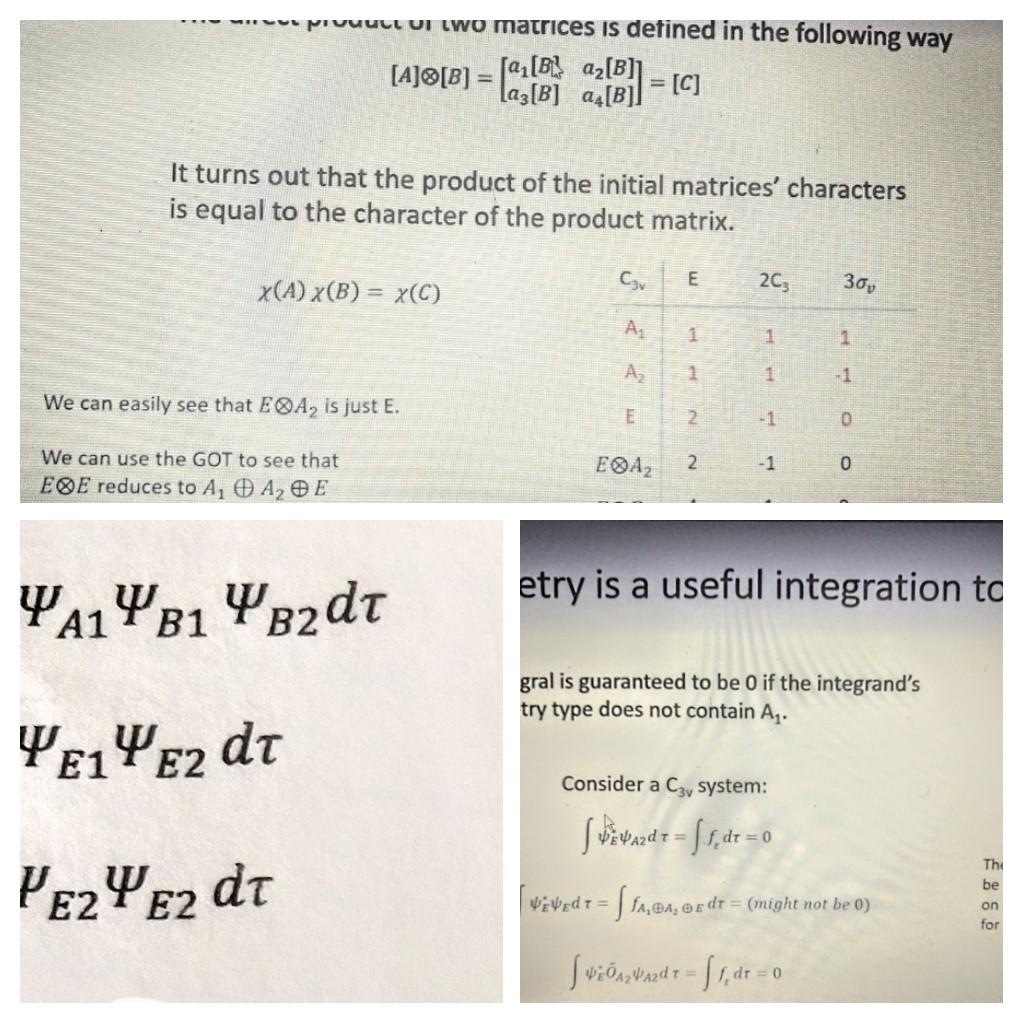 For a molecule having a point group of C6v symmetry, | Chegg.com