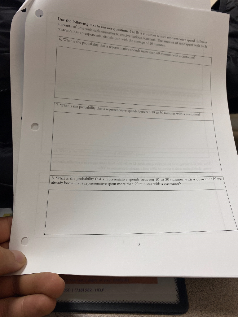 Solved Use the following text to answer questions 6 to 8: | Chegg.com