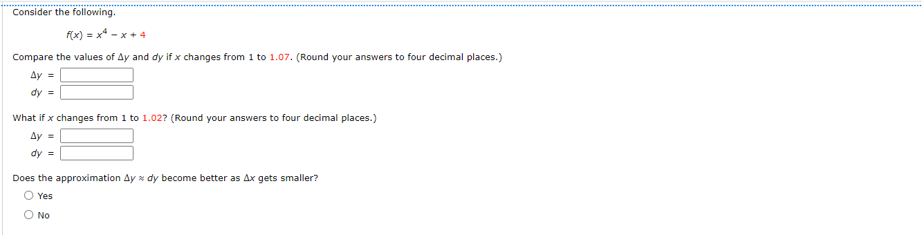 (a) Use differentials to find a formula for the | Chegg.com