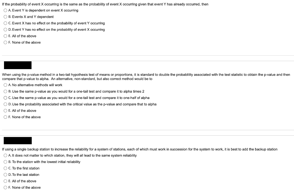Solved If the probability of event X occurring is the same | Chegg.com