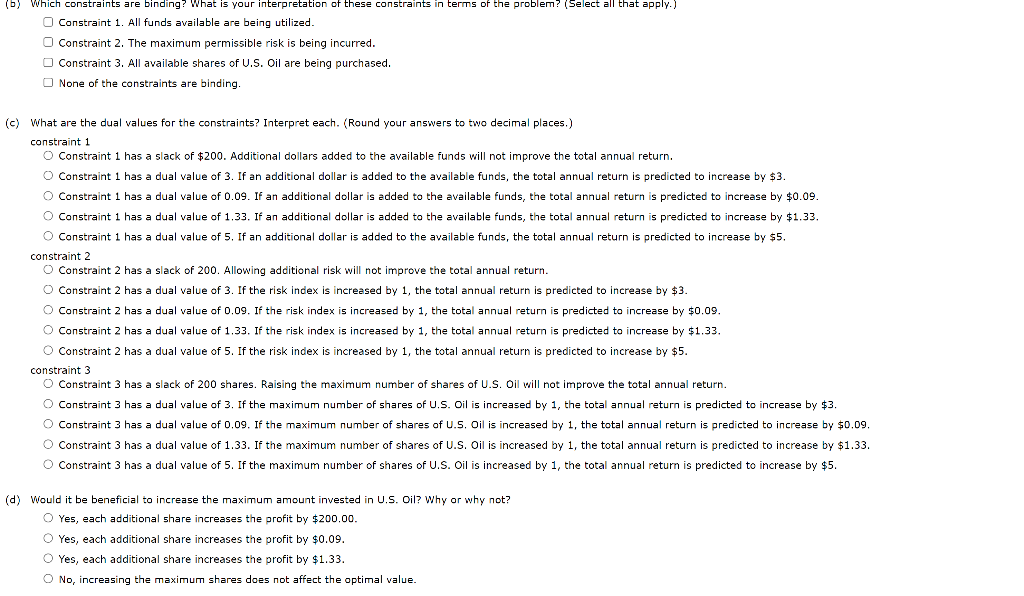 Solved return The computer output is shown below. (a) What | Chegg.com