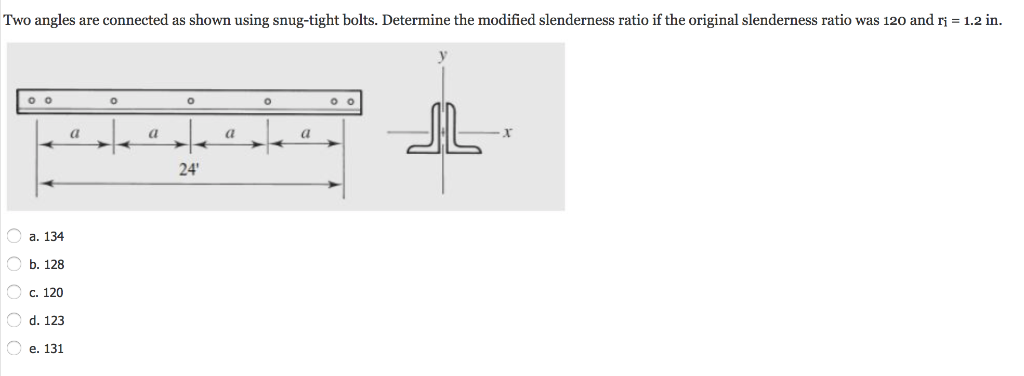 Solved Two angles are connected as shown using snug-tight | Chegg.com