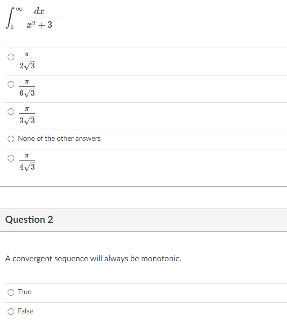 Solved 00 5, dc 22 +3 7 2/3 7T 63 7 O O 3/3 None of the | Chegg.com