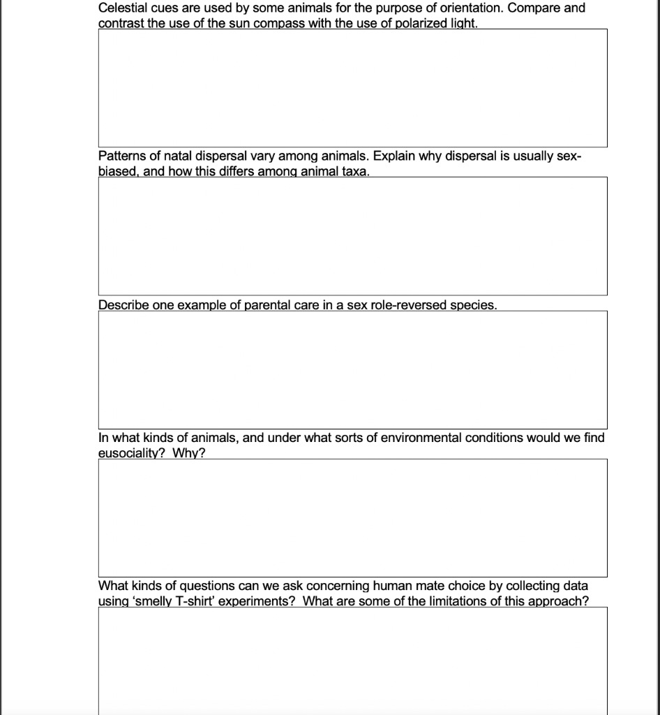 Solved Celestial cues are used by some animals for the | Chegg.com