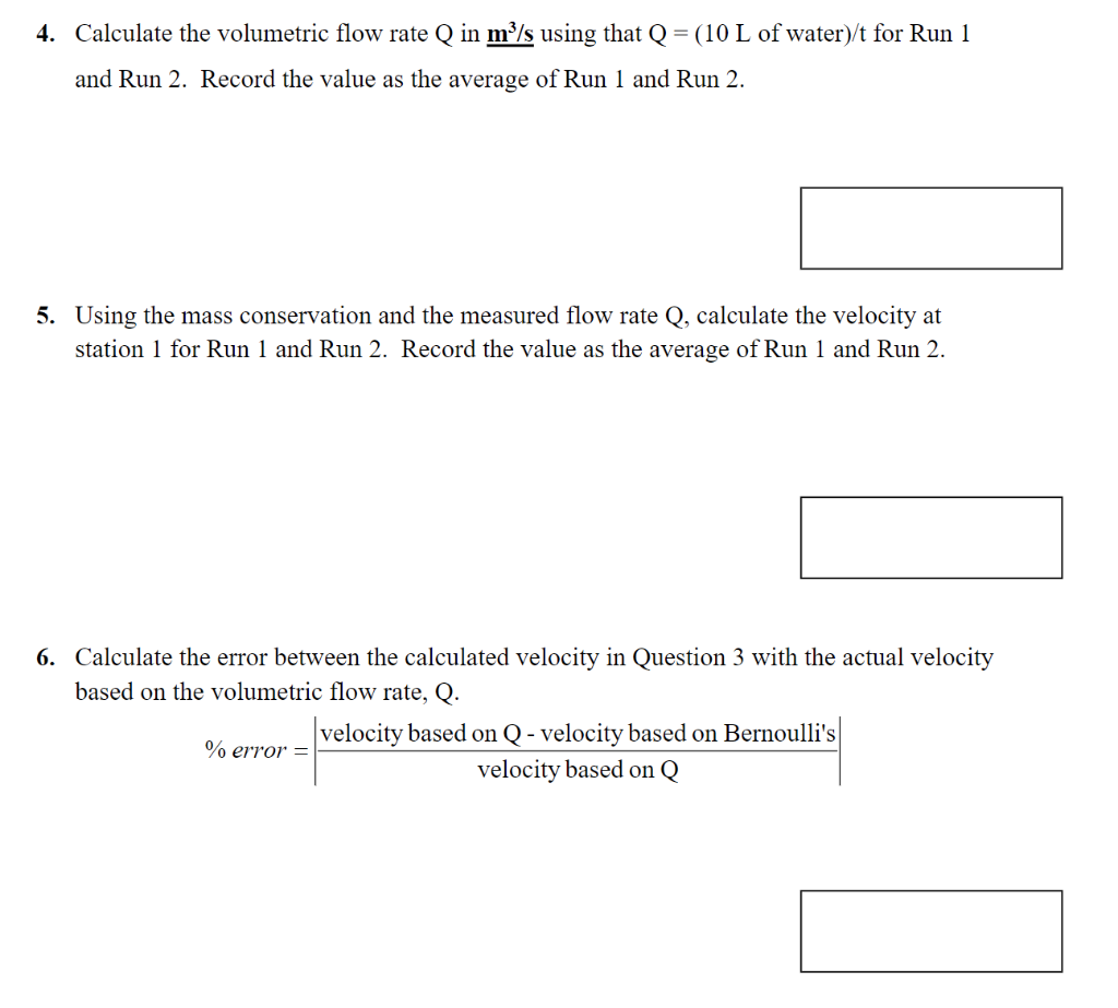 Solved DATA COLLECTION SHEET: The following experimental | Chegg.com
